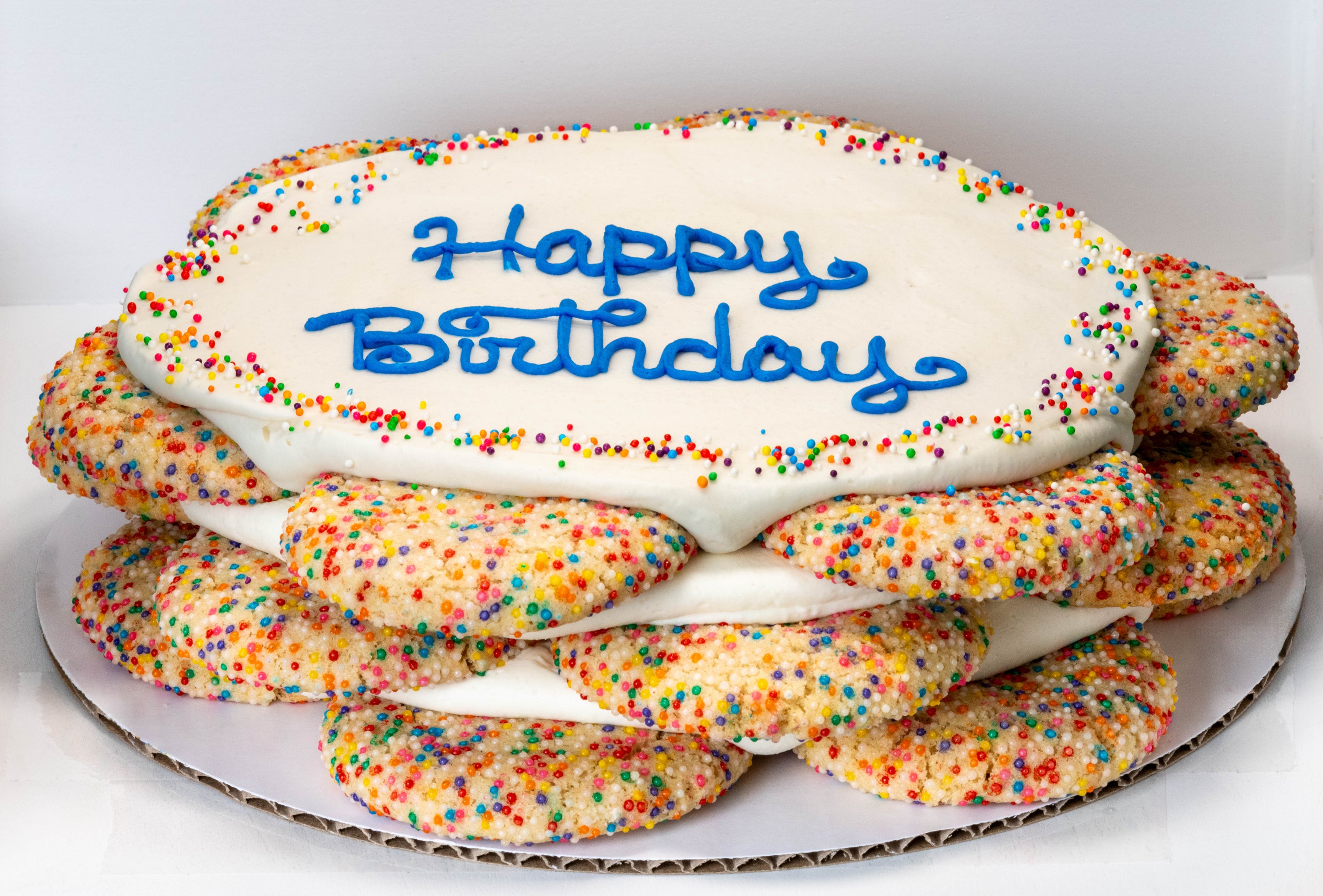 Stacked Cookie Cake – Unrefined Bakery